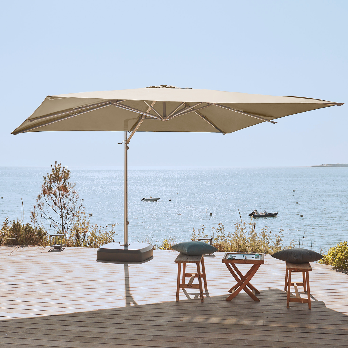 Parasol Resistant Au Vent Castorama