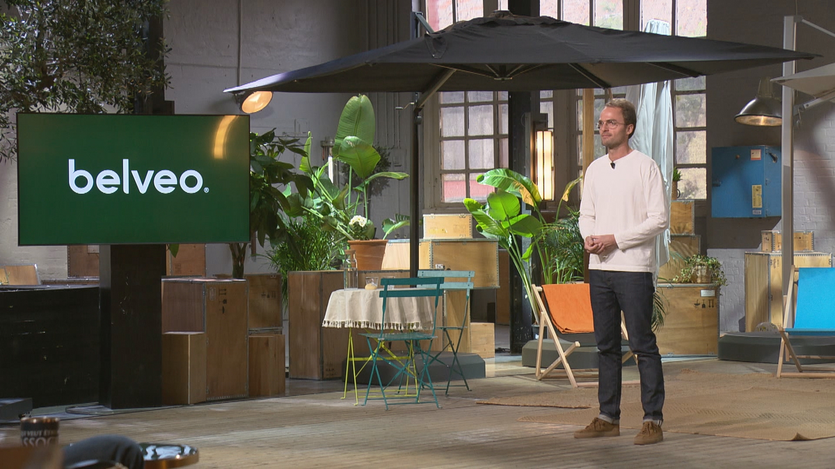 Belveo : Parasol breveté Anti-Vent, Mobilier Extérieur qui sèche vite